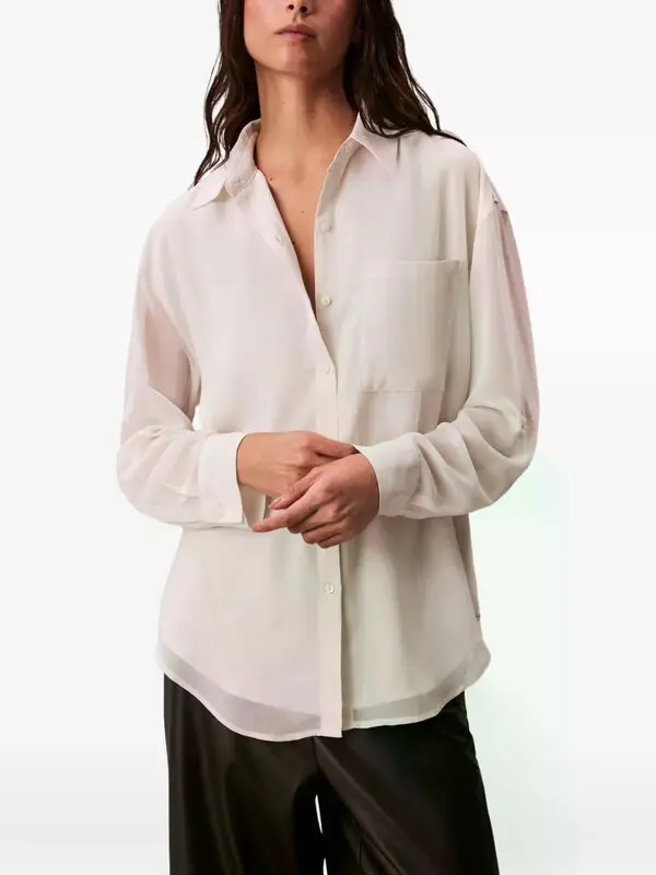 Calvin Klein Roll-tab Long-sleeves Shirt