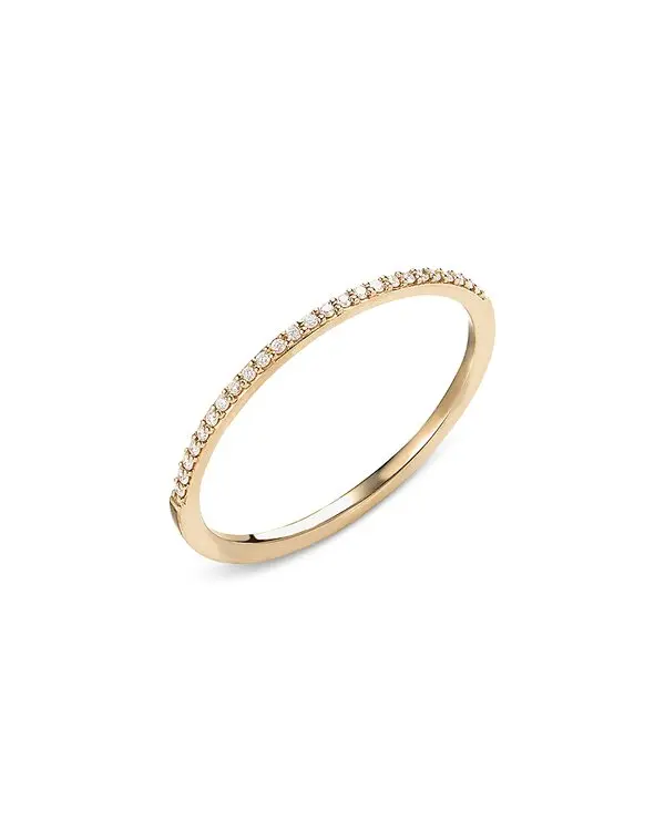 Lana Jewelry 14k Yellow Diamond Stack Ring - Gold