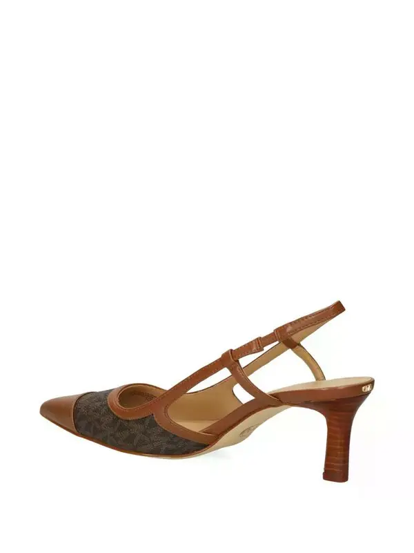 Michael Kors Alora Monogram Pointed Pumps
