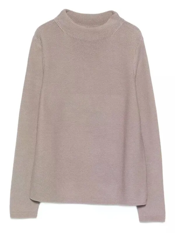 Marc O'polo High Neck Ribbed Knit Long Sleeve Sweater