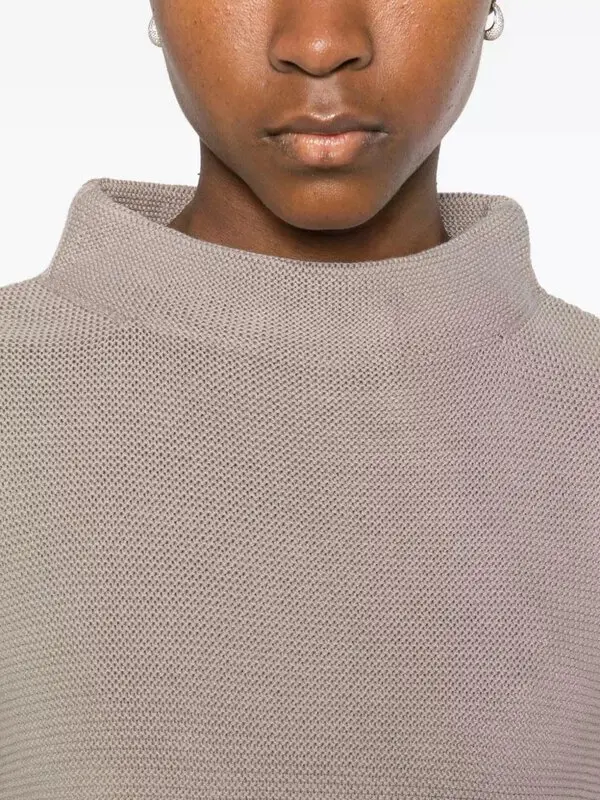 Marc O'polo High Neck Ribbed Knit Long Sleeve Sweater