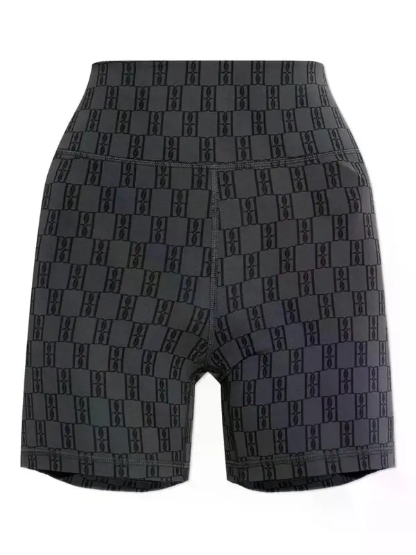 BY MALENE BIRGER Monogram Print Shorts - Grey