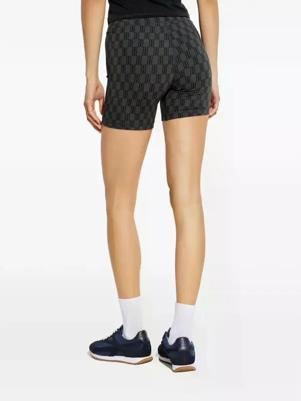 BY MALENE BIRGER Monogram Print Shorts - Grey