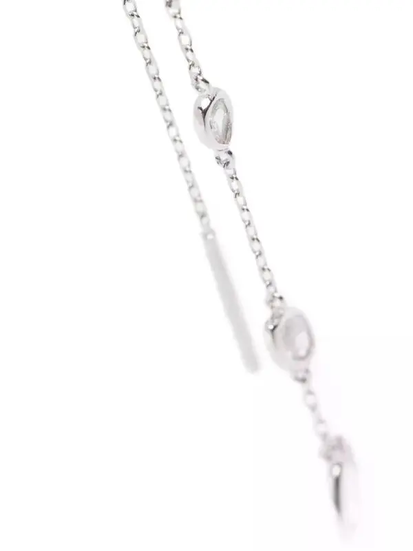 MARIA BLACK Swift 02 Chain Drop Earrings - Silver
