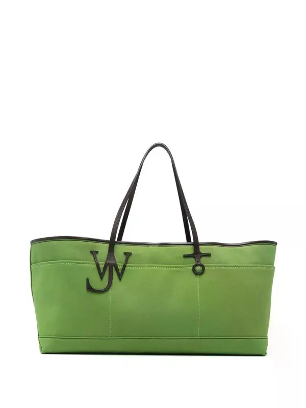JW Anderson Logo Tote Bag - Green