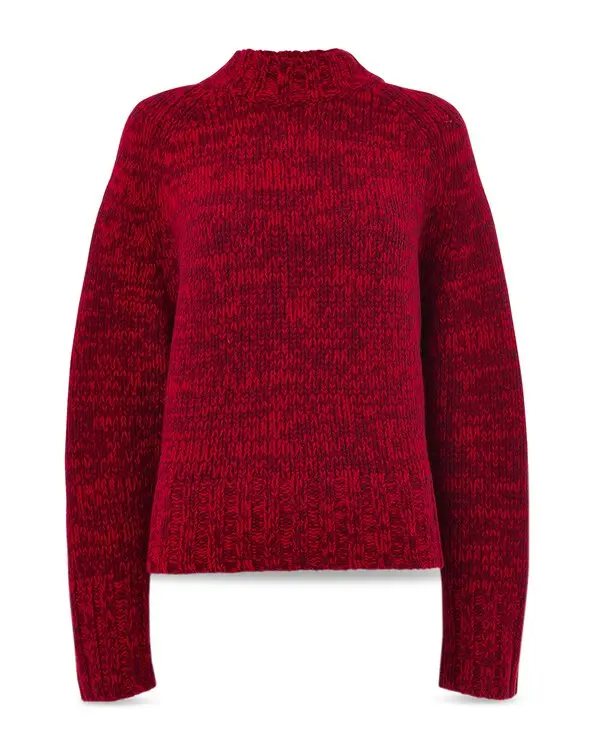 Whistles Chunky Wool Fleck Knit Sweater