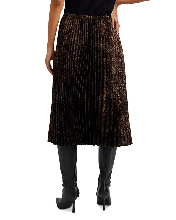 Bella Dahl Pleated Midi Skirt