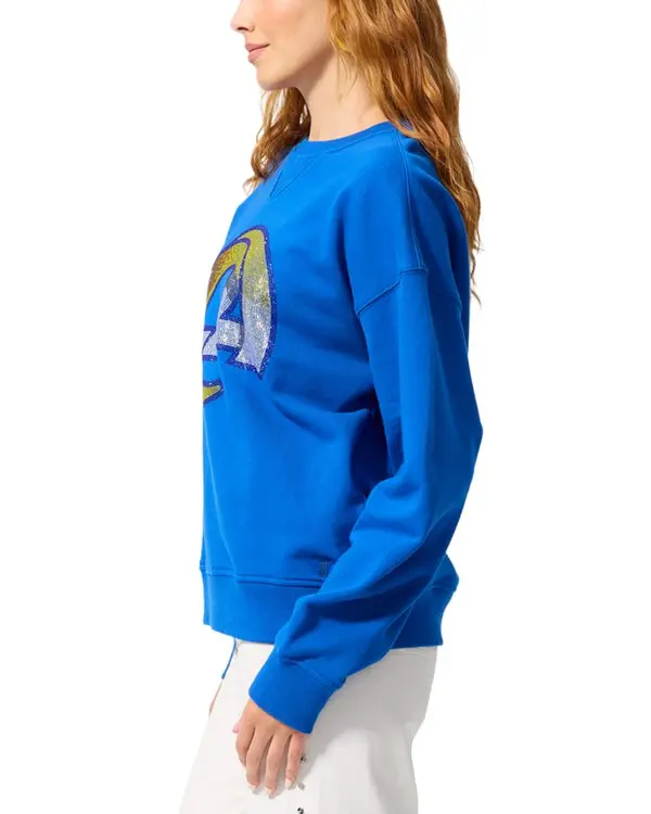 Terez Gemstone Crewneck Sweatshirt - Los Angeles Rams