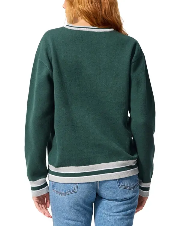 Terez Jacquard Crewneck Sweater - Green Bay Packers