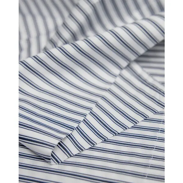 PETITE PLUME Ticking Duvet Set, King