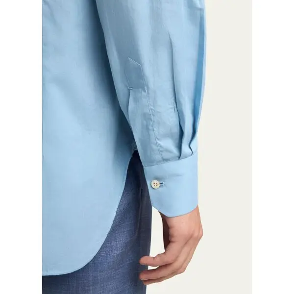 Kiton Cotton Classic Fit Button-down Shirt