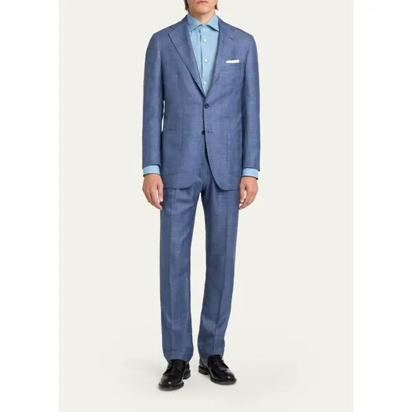 Kiton Cotton Classic Fit Button-down Shirt