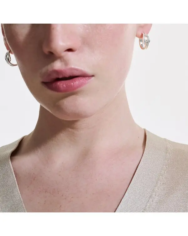 John Hardy Sterling Polished Hoop Earrings - Silver