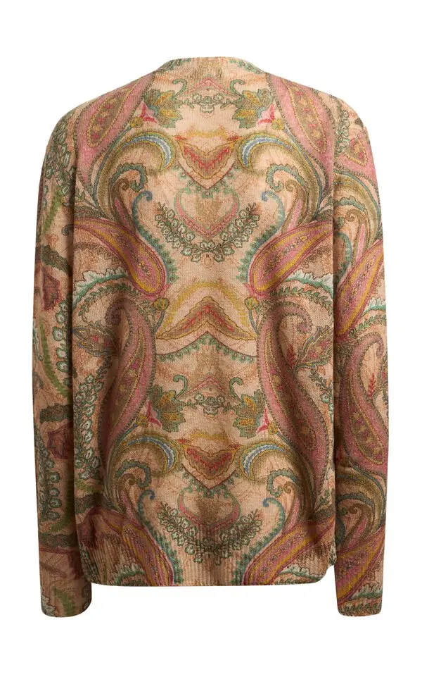 Etro Patterned Wool Sweater