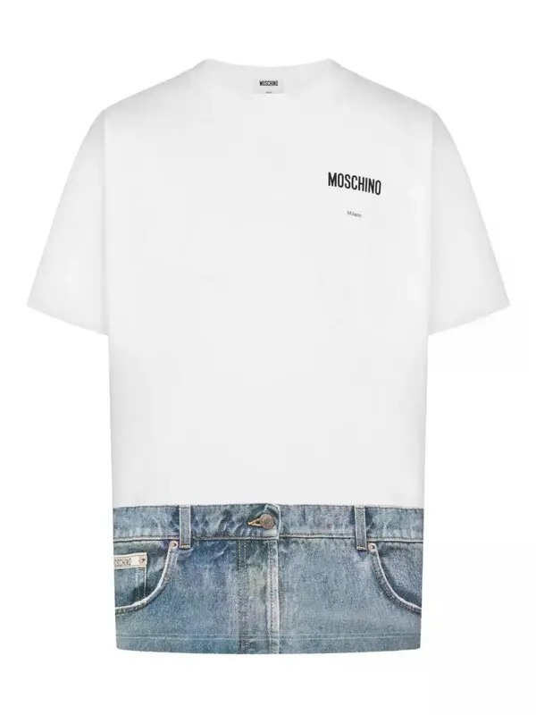 Moschino Logo-print T-shirt - White