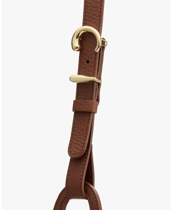 Cuyana Mini Paloma Bag - Dark Chestnut
