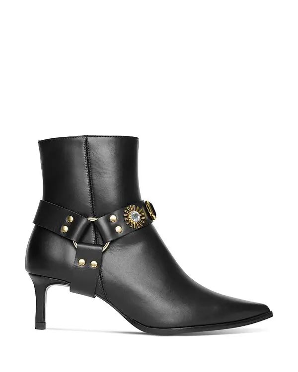 Freda Salvador Haden Embellished Leather Booties