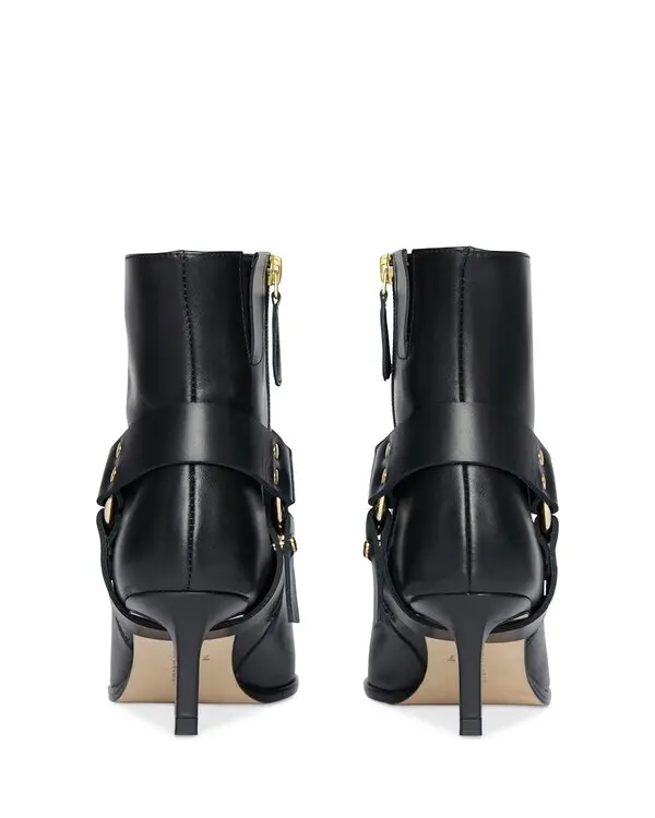 Freda Salvador Haden Embellished Leather Booties