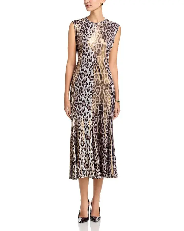 NANCY YANG Fitted Maxi Dress