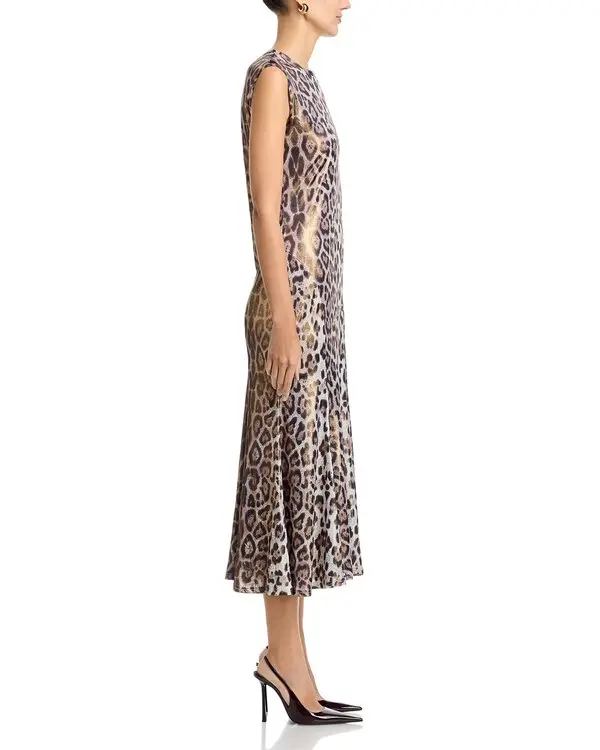 NANCY YANG Fitted Maxi Dress