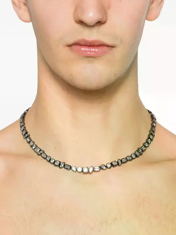 DARKAI Mixed Bezels Necklace