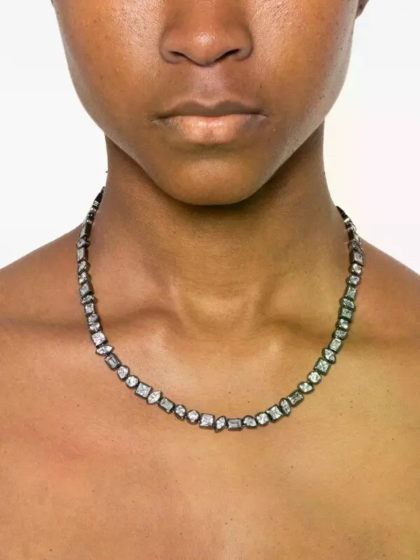 DARKAI Mixed Bezels Necklace