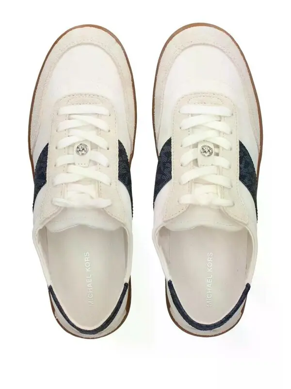 Michael Kors Kaycee Monogram Stripe Sneakers