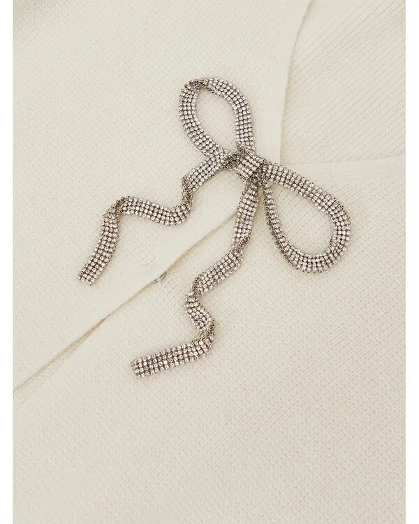REISS Beau Bow Cardigan