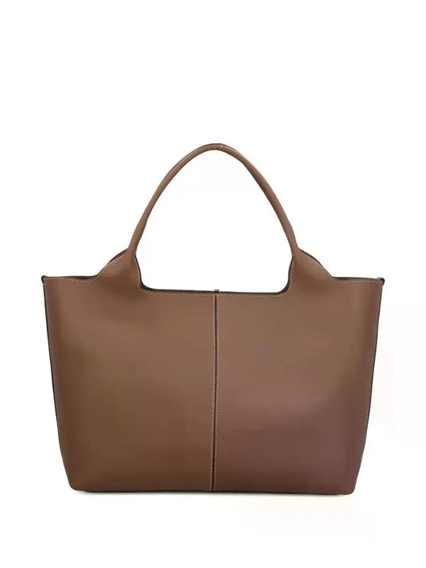 TOD'S Leather Tote Bag - Brown