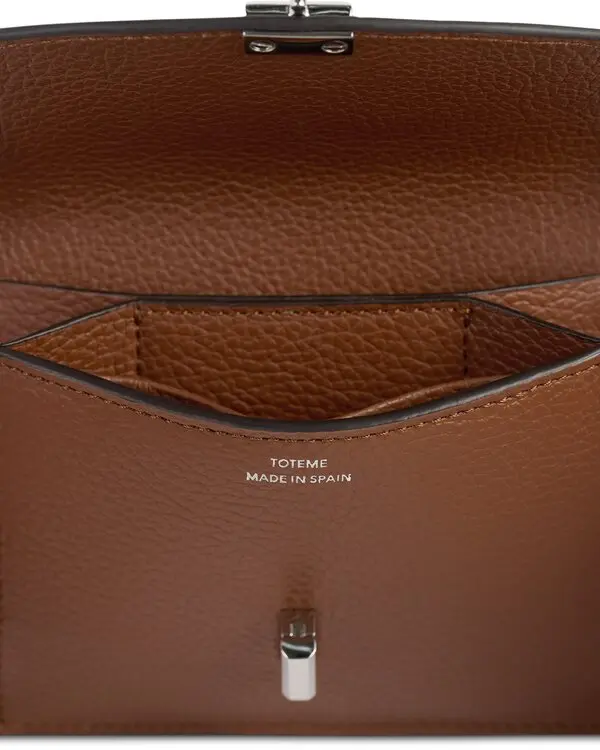 TOTEME T-lock Leather Card Case
