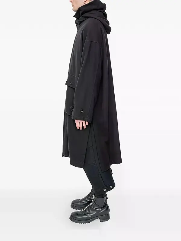 THE VIRIDI-ANNE Hooded Button-up Parka