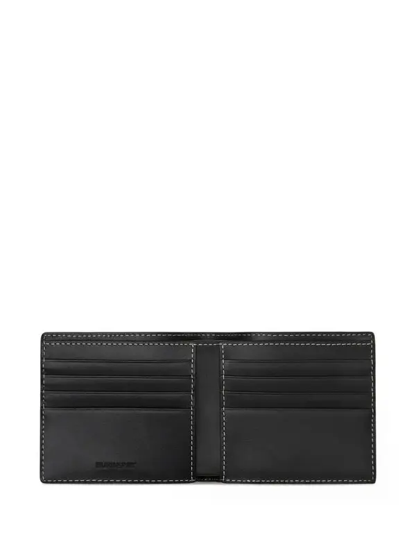 Burberry Checked Bifold Wallet
