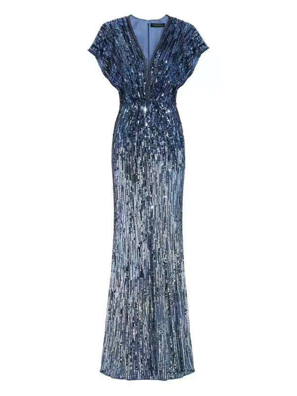 Jenny Packham Dusk Sequin Embellished Dress