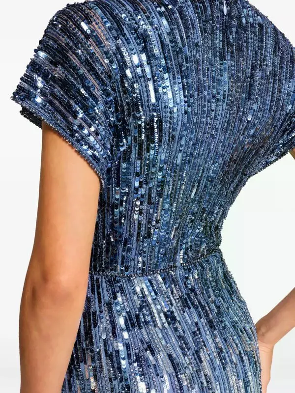 Jenny Packham Dusk Sequin Embellished Dress
