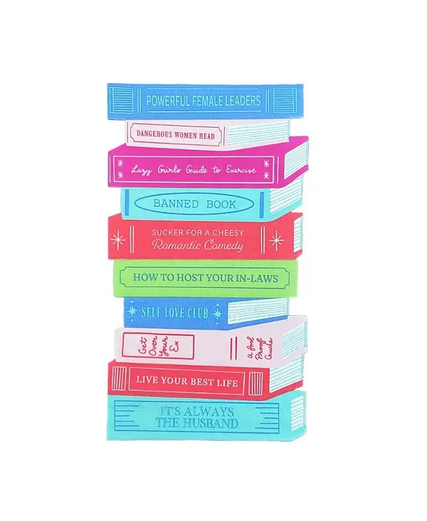 JOLLITY & CO Book Club Paper Guest Napkins, Set Of 16 - Multicolor
