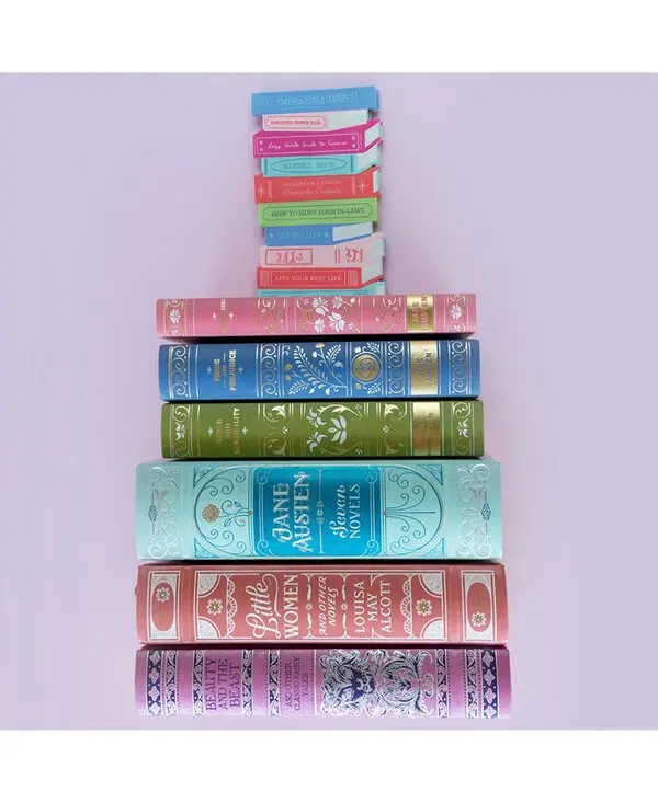JOLLITY & CO Book Club Paper Guest Napkins, Set Of 16 - Multicolor