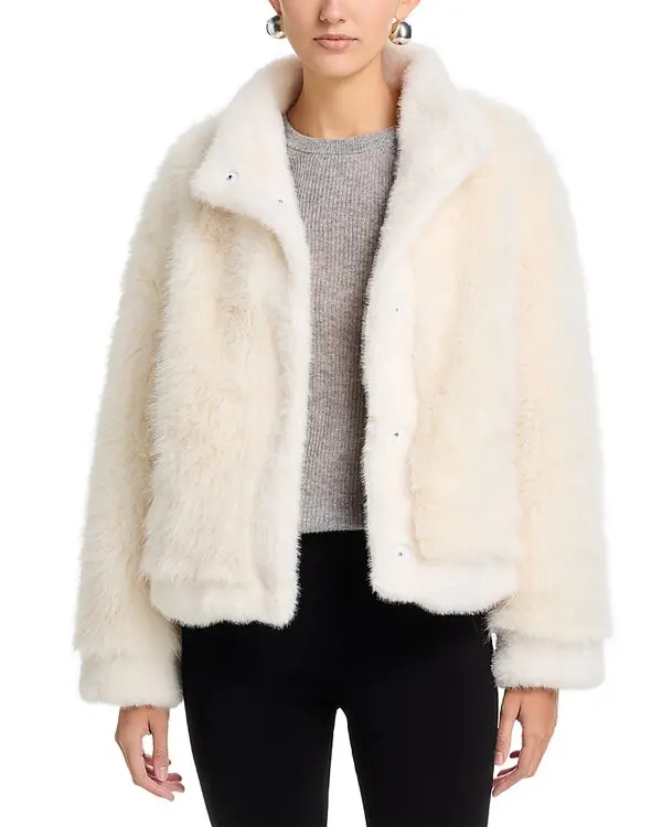 Love Token Faux Fur Jacket