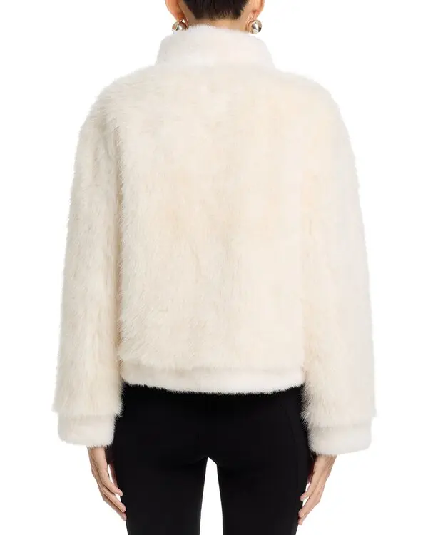 Love Token Faux Fur Jacket