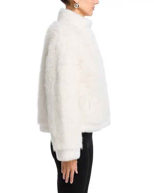 Love Token Faux Fur Jacket