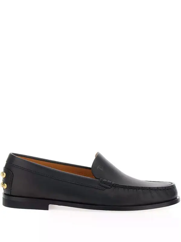 TOD'S Studded-embellishment Loafers - Black