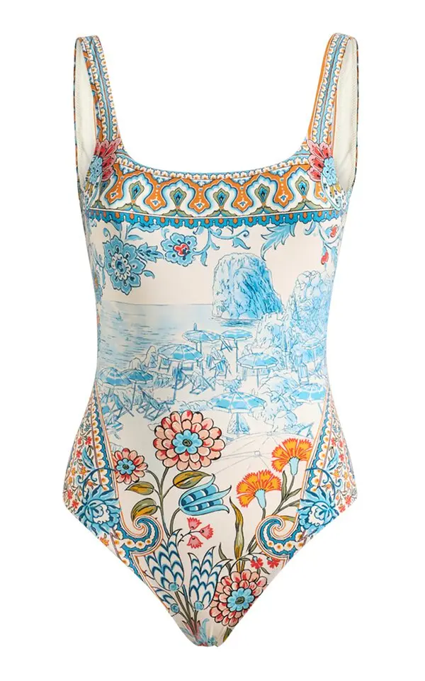 Etro Printed One-piece Swimsuit