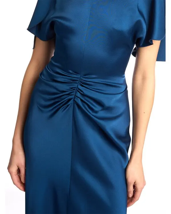 Victoria Beckham Isabella Gown - Dark Ocean