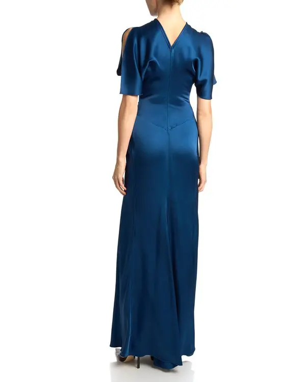 Victoria Beckham Isabella Gown - Dark Ocean