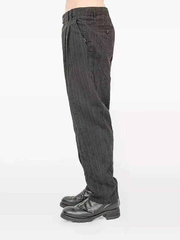 FORME D'EXPRESSION Tucked Loose Trousers