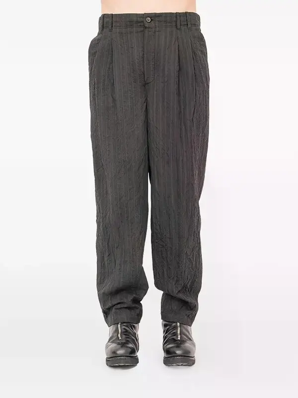 FORME D'EXPRESSION Tucked Loose Trousers