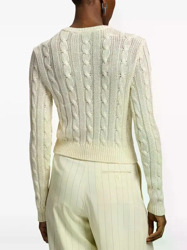 Ralph Lauren Cable-knit Buttoned Cardigan