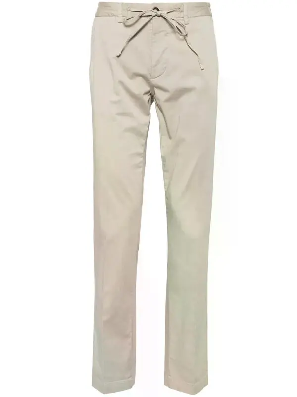 Corneliani Drawstring Straight-leg Trousers