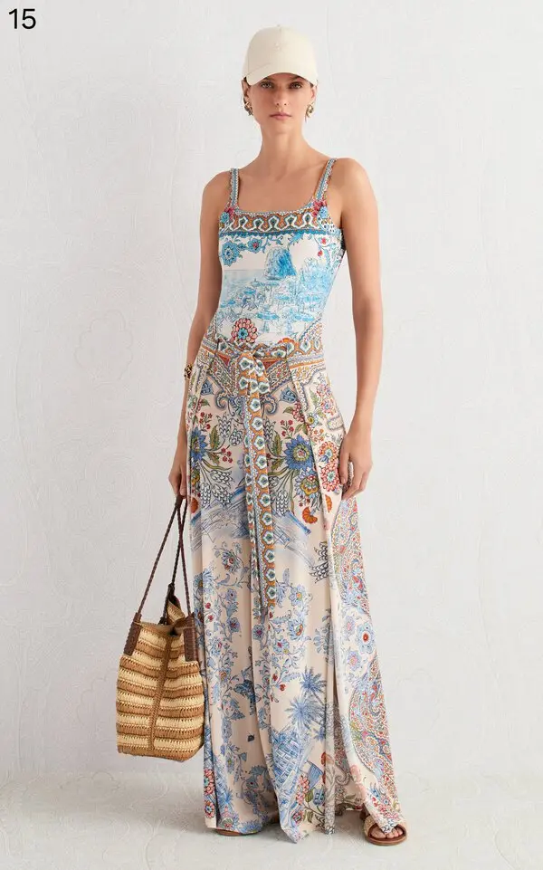 Etro Printed Wide-leg Pants