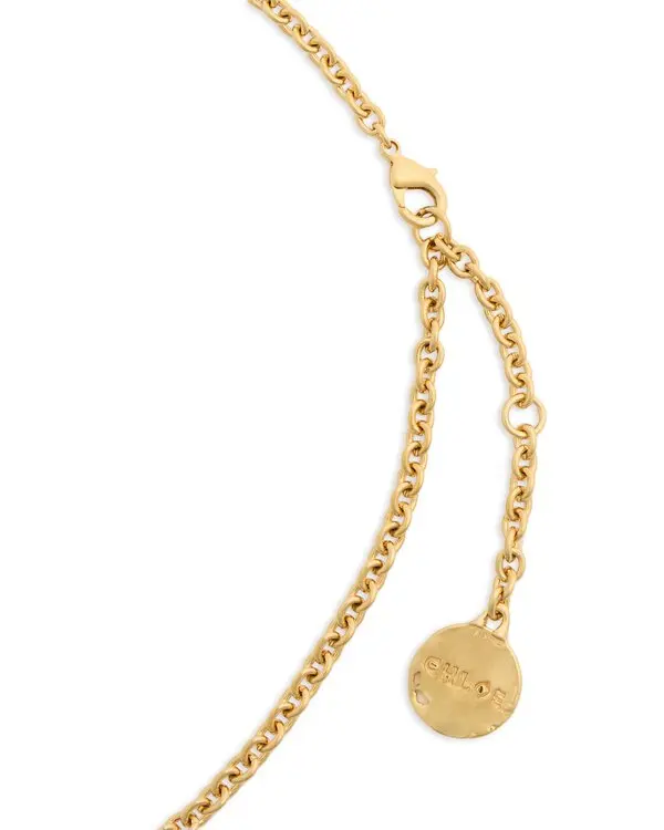 Chloé Medal Pendant Necklace
