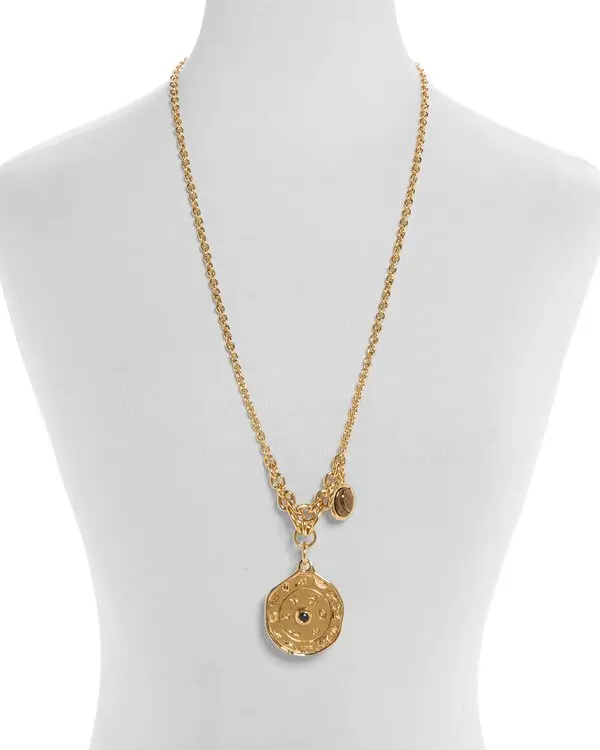 Chloé Medal Pendant Necklace